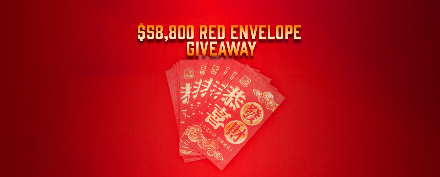 $58,800 Red Envelope Giveaway - Sandia Resort & Casino