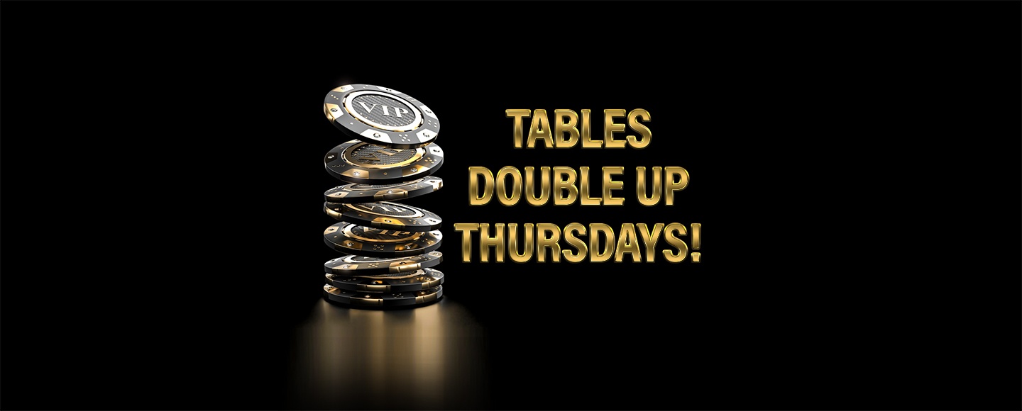 Tables Double Up Thursdays! - Sandia Resort & Casino