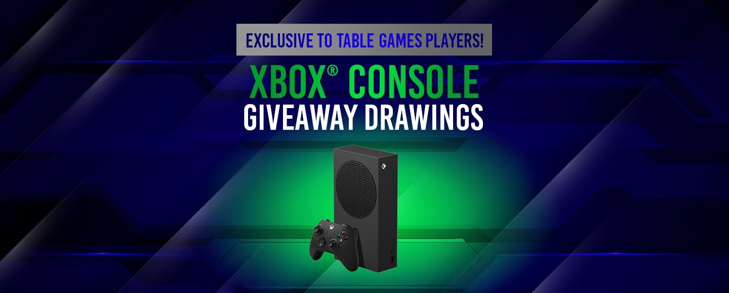 Xbox® Console Giveaway Drawings - Sandia Resort & Casino