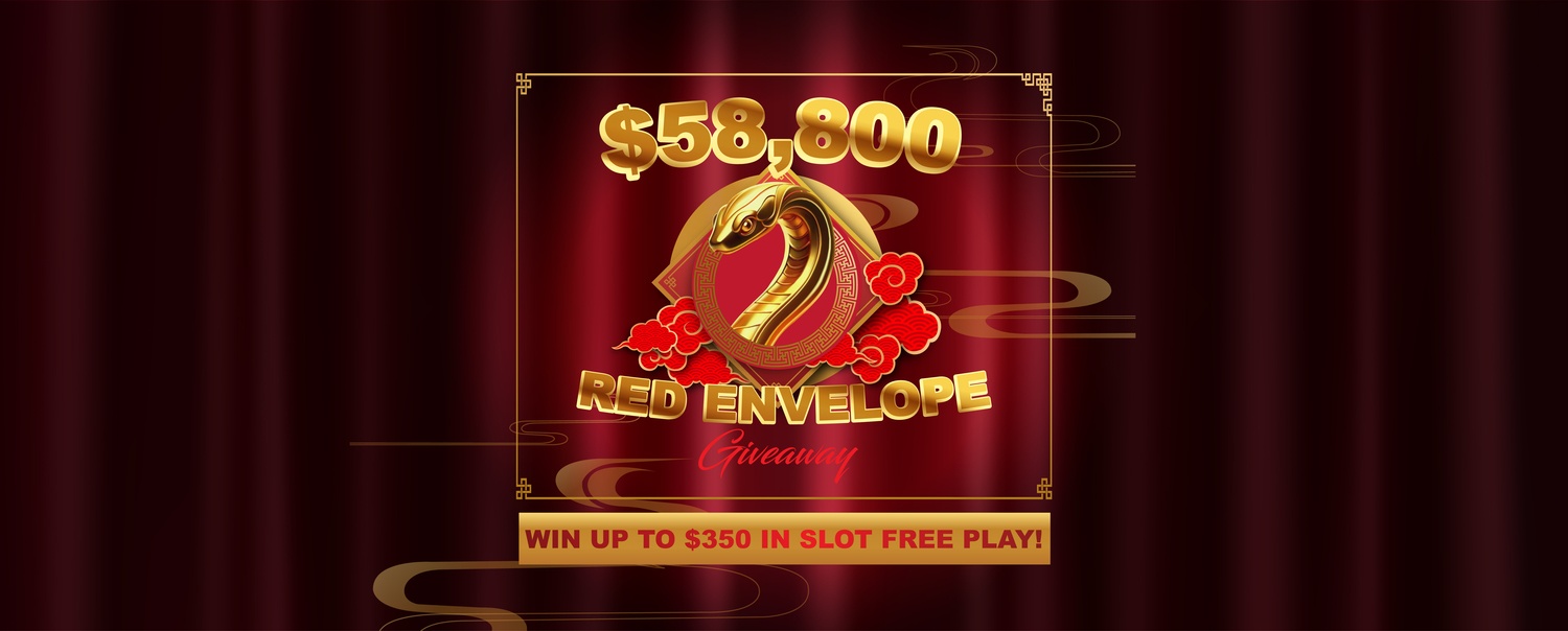 $58,800 Red Envelope Giveaway - Sandia Resort & Casino