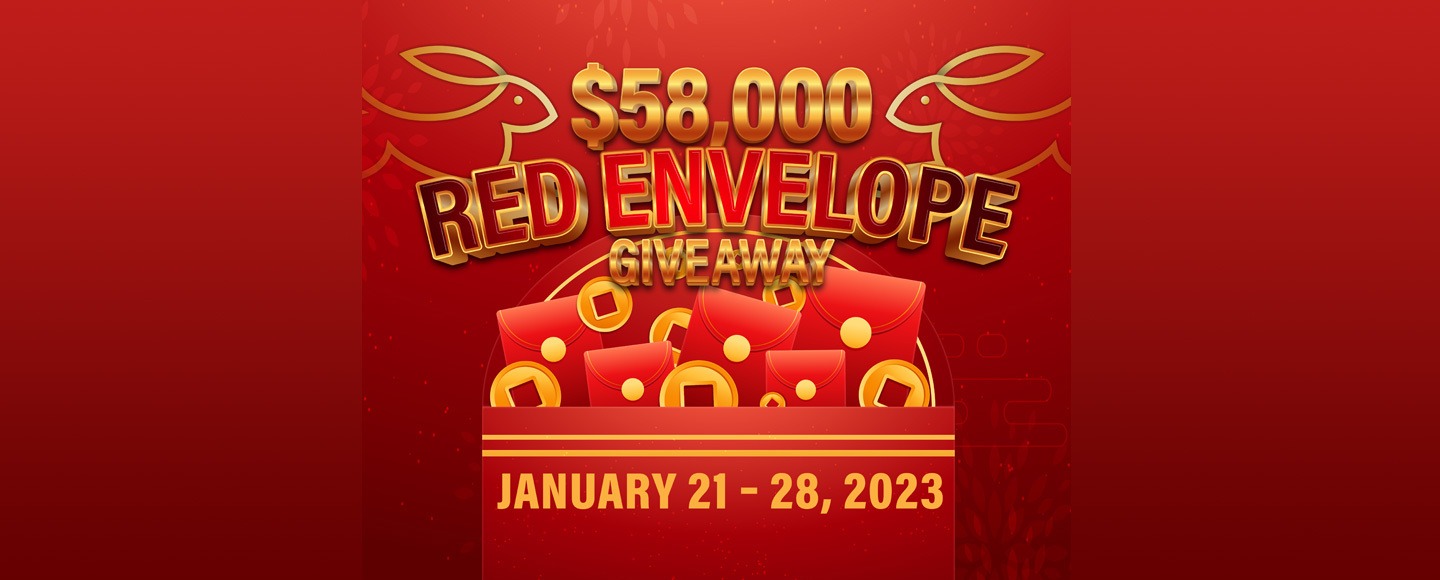$58,800 Red Envelope Giveaway - Sandia Resort & Casino