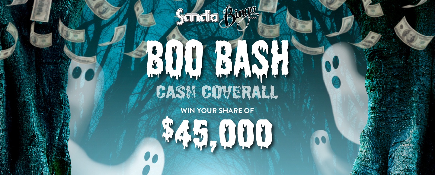Boo Bash Cash Coverall - Sandia Resort & Casino